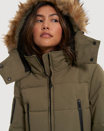 Addie Mid Length Parka | Noize
