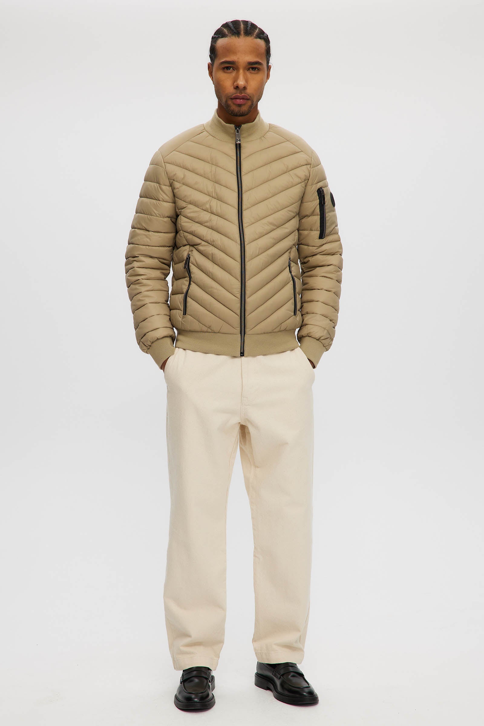Alec Short Length Puffer | Noize