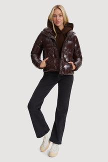Coco Cropped Length Puffer | Noize
