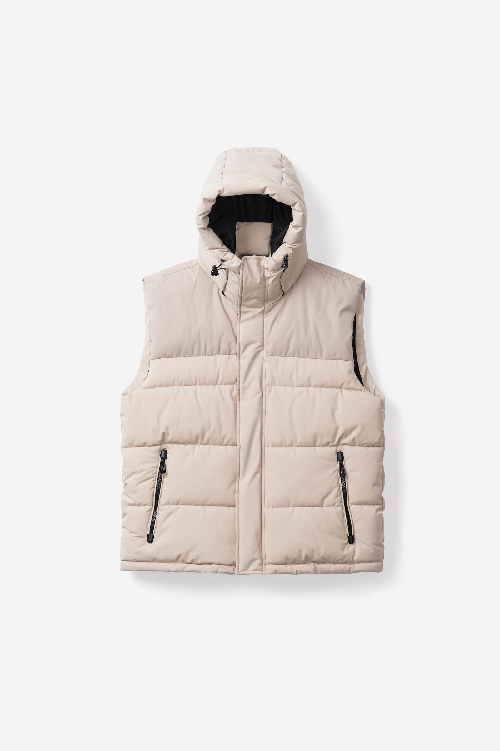 Luca Short Length Puffer Vest | Noize