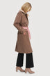 Malia Long Length Vegan Wool Coat | Noize