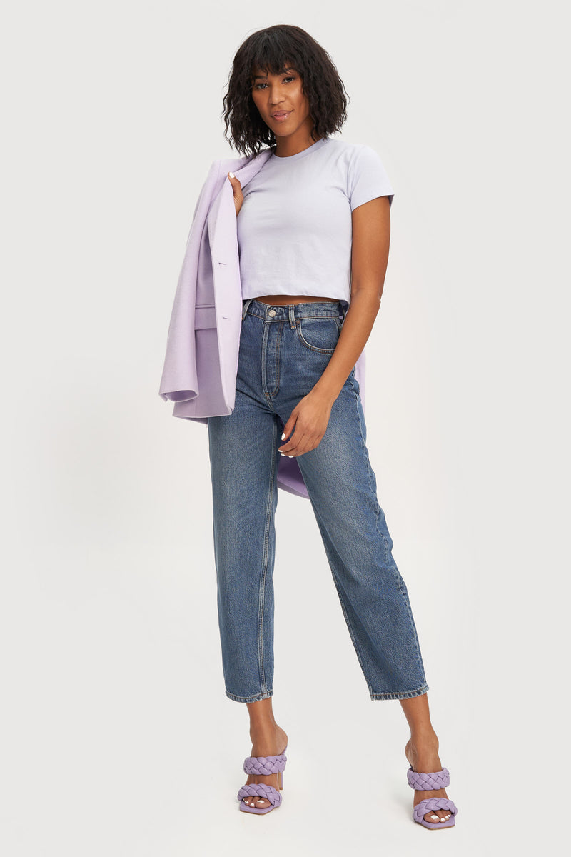 Malia Long Length Vegan Wool Coat | Noize