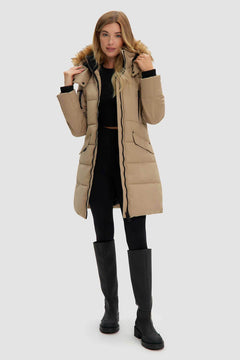 Addie Mid Length Parka | Noize