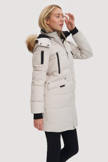 Addie Mid Length Parka | Noize