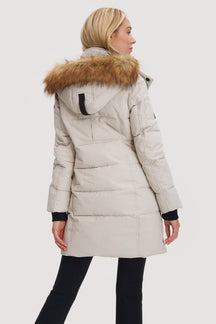 Addie Mid Length Parka | Noize
