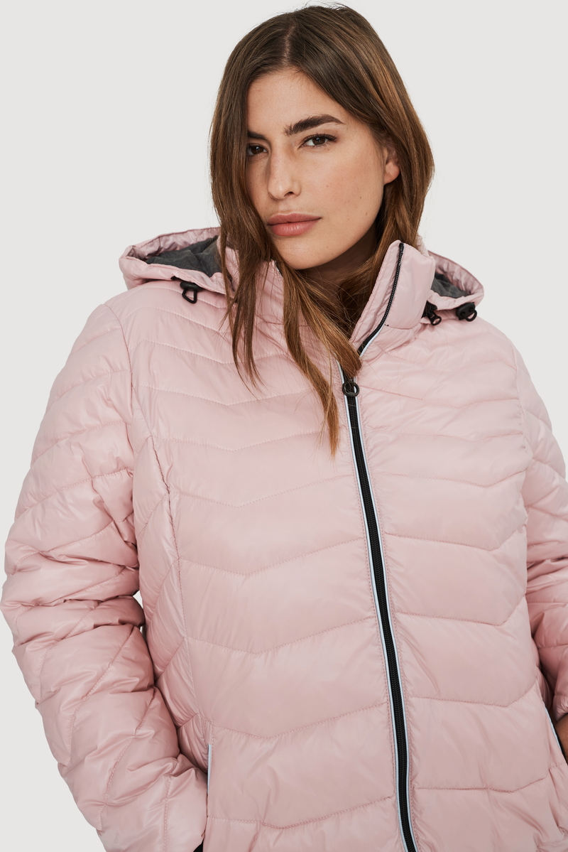 Dorina Plus Short Puffer Coat | Noize