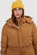 Mara Plus Long Length Puffer | Noize