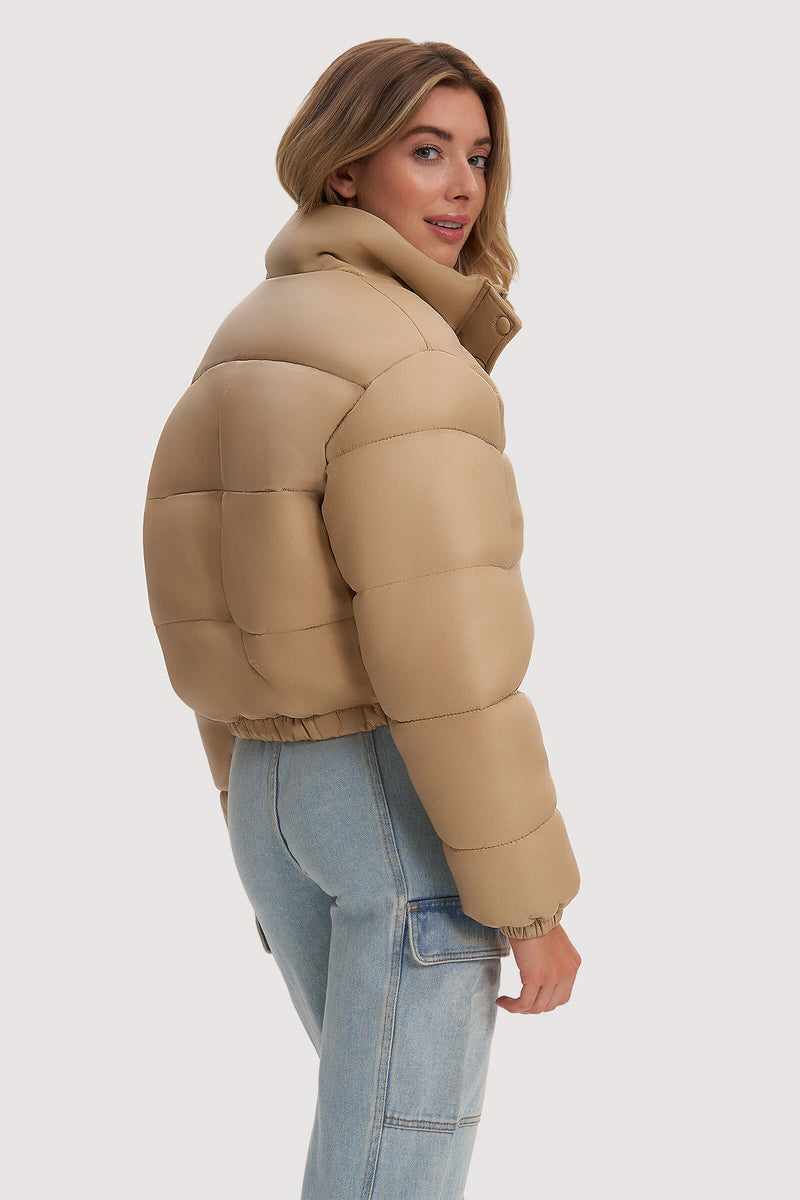 Ali Short Length Puffer | Noize