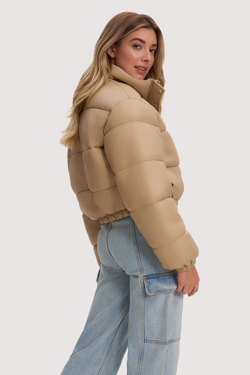 Ali Short Length Puffer | Noize