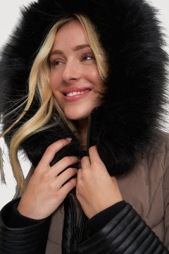 Priya Mid Length Parka | Noize