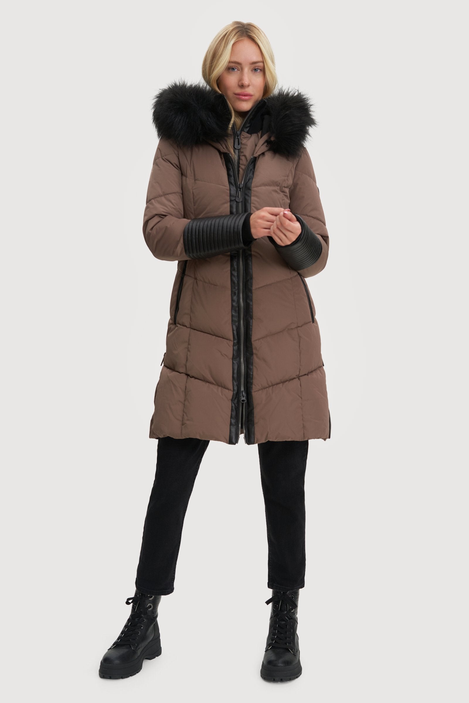 Priya Mid Length Parka | Noize