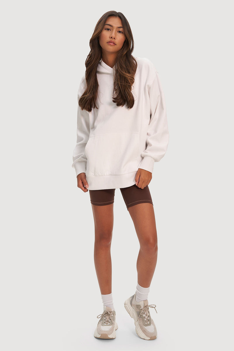 Jutta Mid Length Vegan Leather Coat | Noize