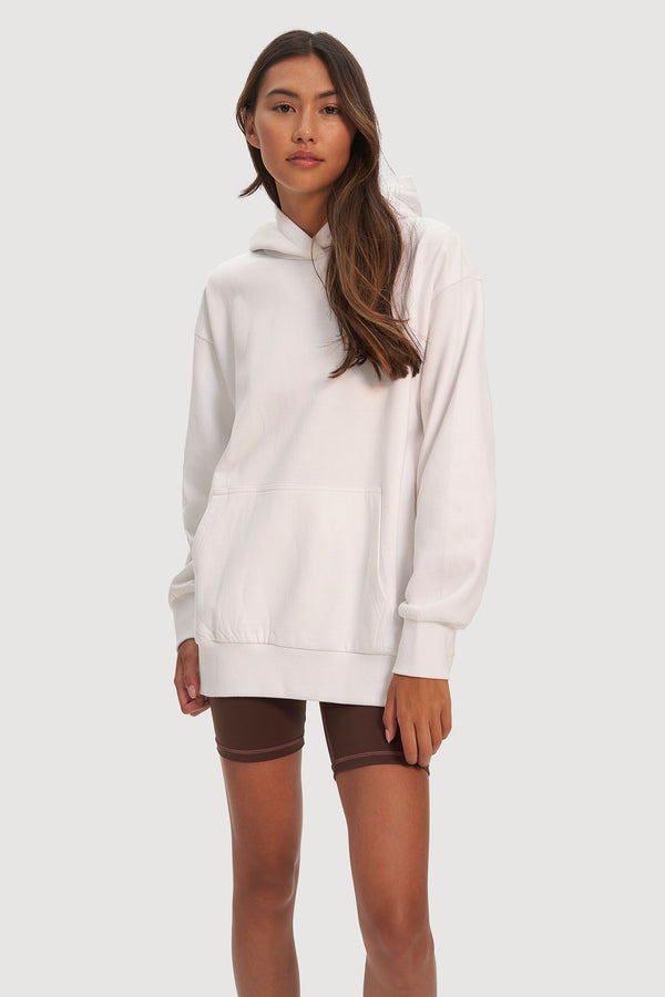 Jutta Mid Length Vegan Leather Coat | Noize